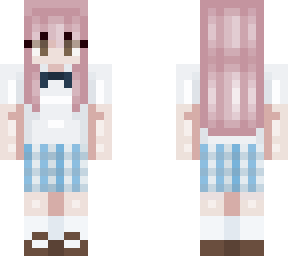 shoko Nishimiya from A SILENT VOICE ce | Minecraft Skin