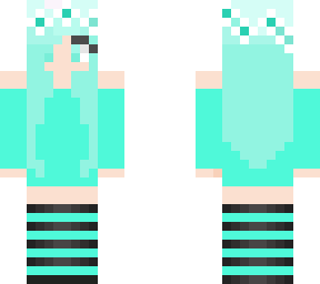 Turquoise Queen | Minecraft Skin