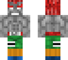 8th gate Might Guy | Minecraft Skin