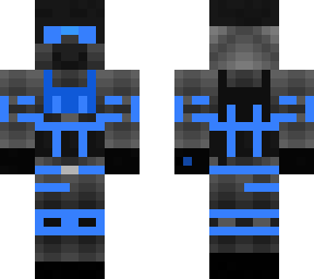Blue soldier | Minecraft Skin