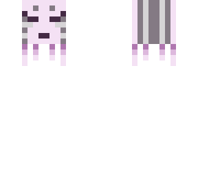 Cute ghast girl | Minecraft Skin