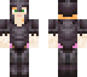 Different Alex With Netherite Armour | Minecraft Skin