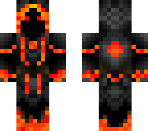 Fire Hoodie | Minecraft Skin