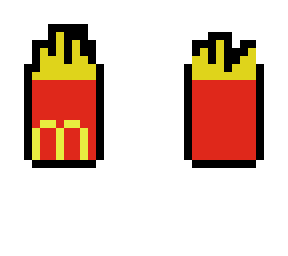 french fries | Minecraft Skin