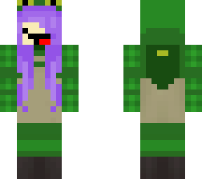 Frog Derp Girl Summer 2020 | Minecraft Skin