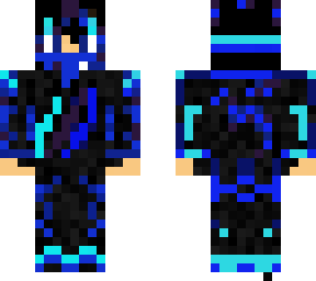 Preston Dragon Blue Fire Merch | Minecraft Skin