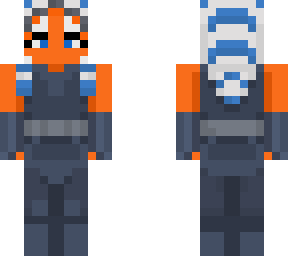 Ahsoka Tano Siege of Mandalore | Minecraft Skin