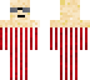 Cool Popcorn | Minecraft Skin