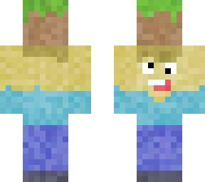 crazy steve | Minecraft Skin