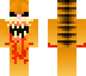 Demon Garfield | Minecraft Skin