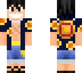 Dressrosa Luffy | Minecraft Skin