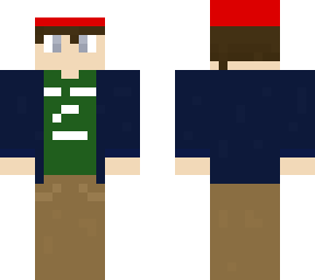 Dustin Hendersonn stranger things | Minecraft Skin