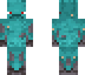 Evil Blue Strider | Minecraft Skin