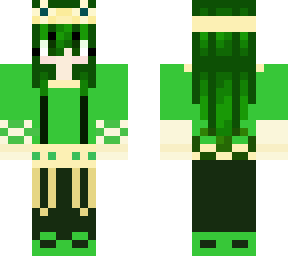 Froppy/Tsuyu Bnha | Minecraft Skin