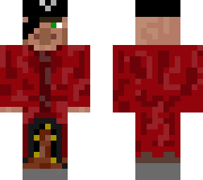 Pirate Villager | Minecraft Skin