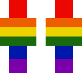 Pride flag!!! | Minecraft Skin