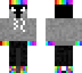 Rainbow Gamer | Minecraft Skin