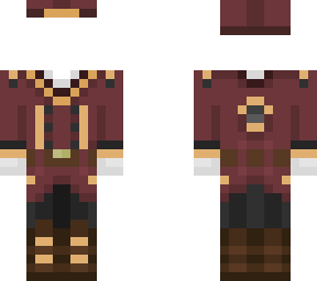 Red Uniform A | Minecraft Skin