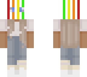 skittle head | Minecraft Skin
