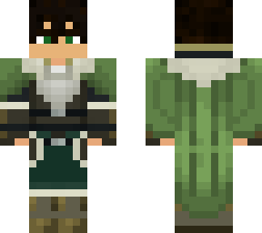 the shield hero with details | Minecraft Skin