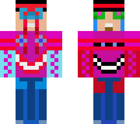 Atras y adelante :v | Minecraft Skin