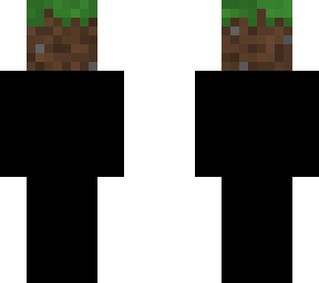 Basic Grass Block Head | Minecraft Skin
