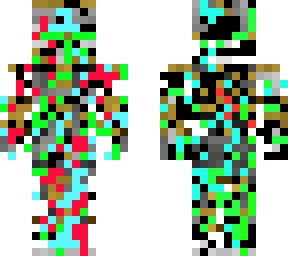 corrupted colour | Minecraft Skin
