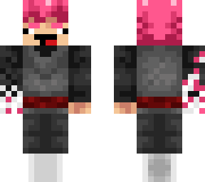 Derpy Black Goku | Minecraft Skin