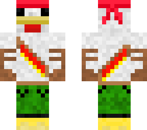derpy chicken fighter v3 | Minecraft Skin