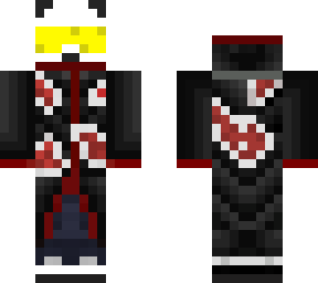 Panda Akatsuki | Minecraft Skin