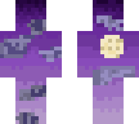 purple night | Minecraft Skin