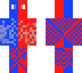 Red And Blue | Minecraft Skins