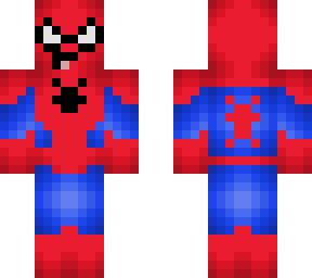 spiderman derp | Minecraft Skins