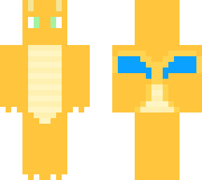 dragonite skin | Minecraft Skin