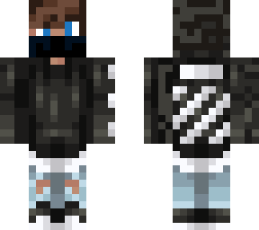 Drip Off White | Minecraft Skin