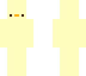 Duck skin template | Minecraft Skin