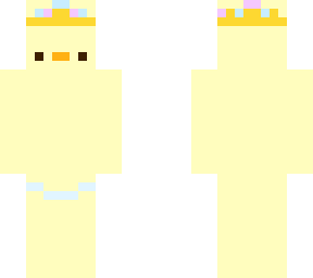 Duck skin template 2 | Minecraft Skin