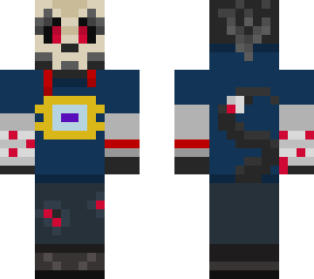 G1 soundwave hoodie skully | Minecraft Skin