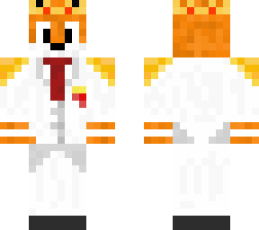 King Furry Fox (suit by GoodiesBag) | Minecraft Skin