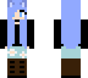 Periwinkle kat | Minecraft Skin
