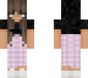 Pink Plad Pants | Minecraft Skin