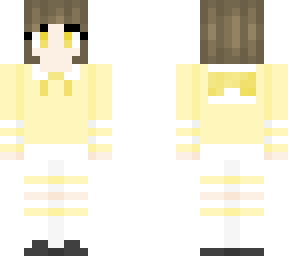 Yellow Ribbon | Minecraft Skin