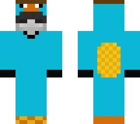 a6d perry the platypus | Minecraft Skin