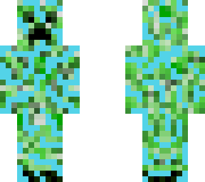 charged creeper | Minecraft Skin