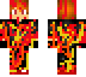 boy of fire | Minecraft Skins