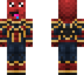 Derpy spider man | Minecraft Skin