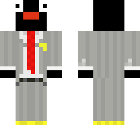 Pingu with the suit | Minecraft Skin