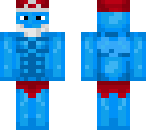 pogchamp papa smurf | Minecraft Skin