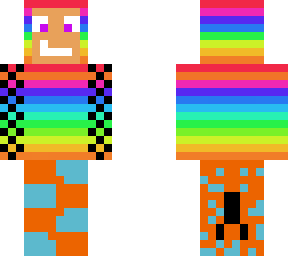 Rainbow Guy | Minecraft Skin