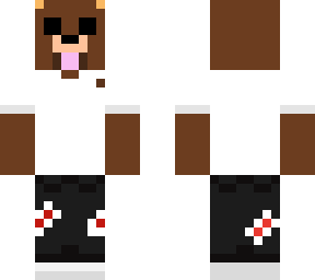 Rubius Corp Remera oso blanca | Minecraft Skin